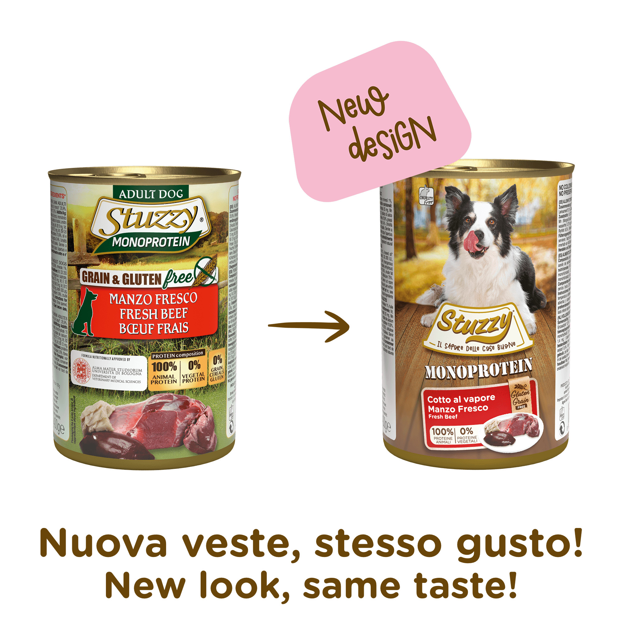 Stuzzy Dog Monoprotein rund nat hondenvoer 400 gram | Goedkoop