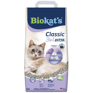 Biokat's Classic 3 in 1 Extra kattenbakvulling | Voordelig