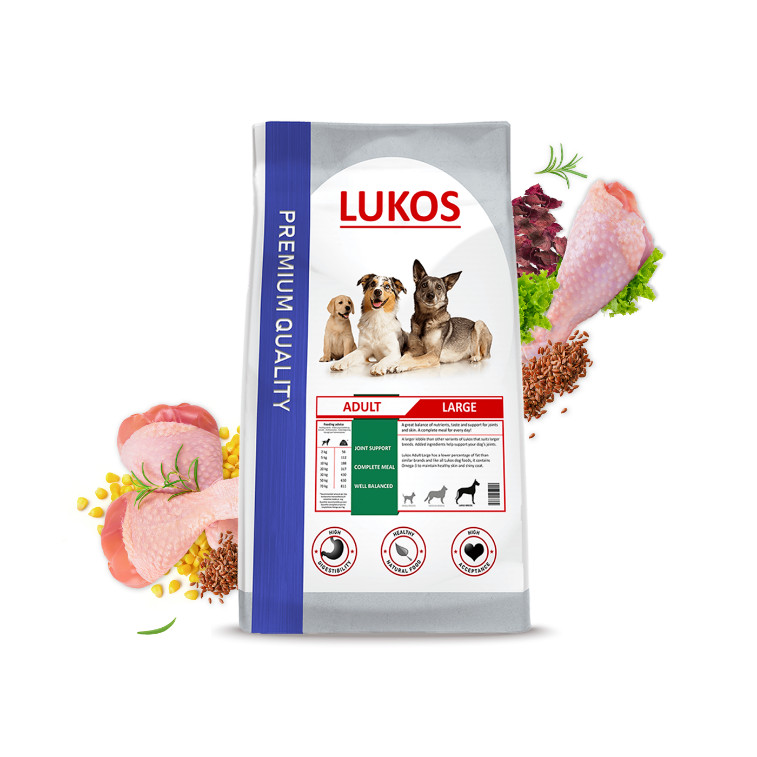 Lukos Adult Large hondenvoer | Goedkoop | Ruim assortiment