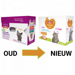 Smølke Soft Paté Variety Box combipack kattenvoer |Goedkoper bij