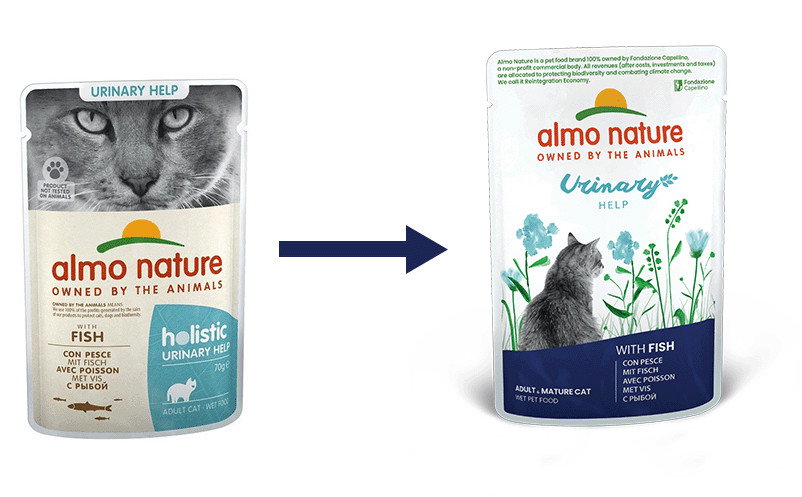 Almo Nature Urinary Help met vis natvoer kat | Goedkoop bij