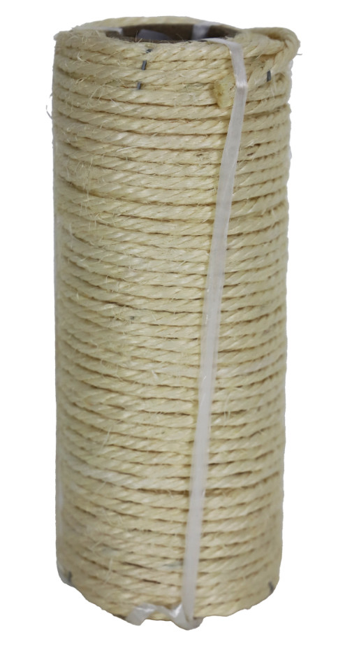 Sisal touw op rol | Vervangend touw voor krabpaal kat